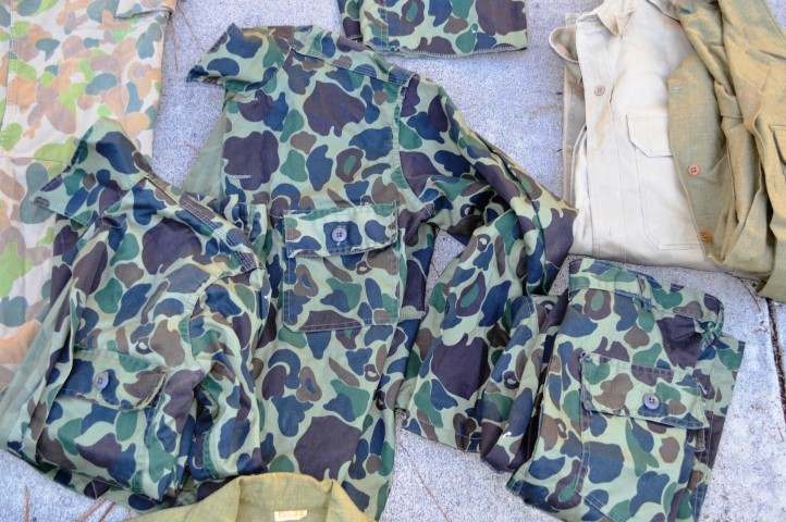 30 Year Camouflage Uniform Collection US Army Special Forces ...