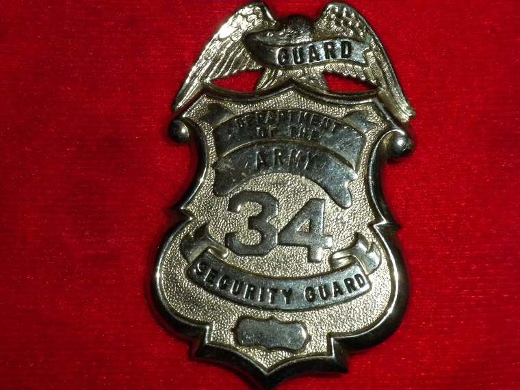 Army Guard Badge set - BADGES, AWARDS, DUI, AND COLLAR BRASS - U.S ...