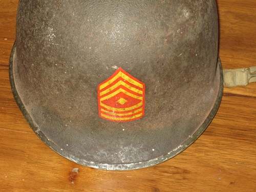 WWII Enlisted/NCO Marked Helmets - Page 2 - M-1; M-1C & M-2 HELMETS - U ...