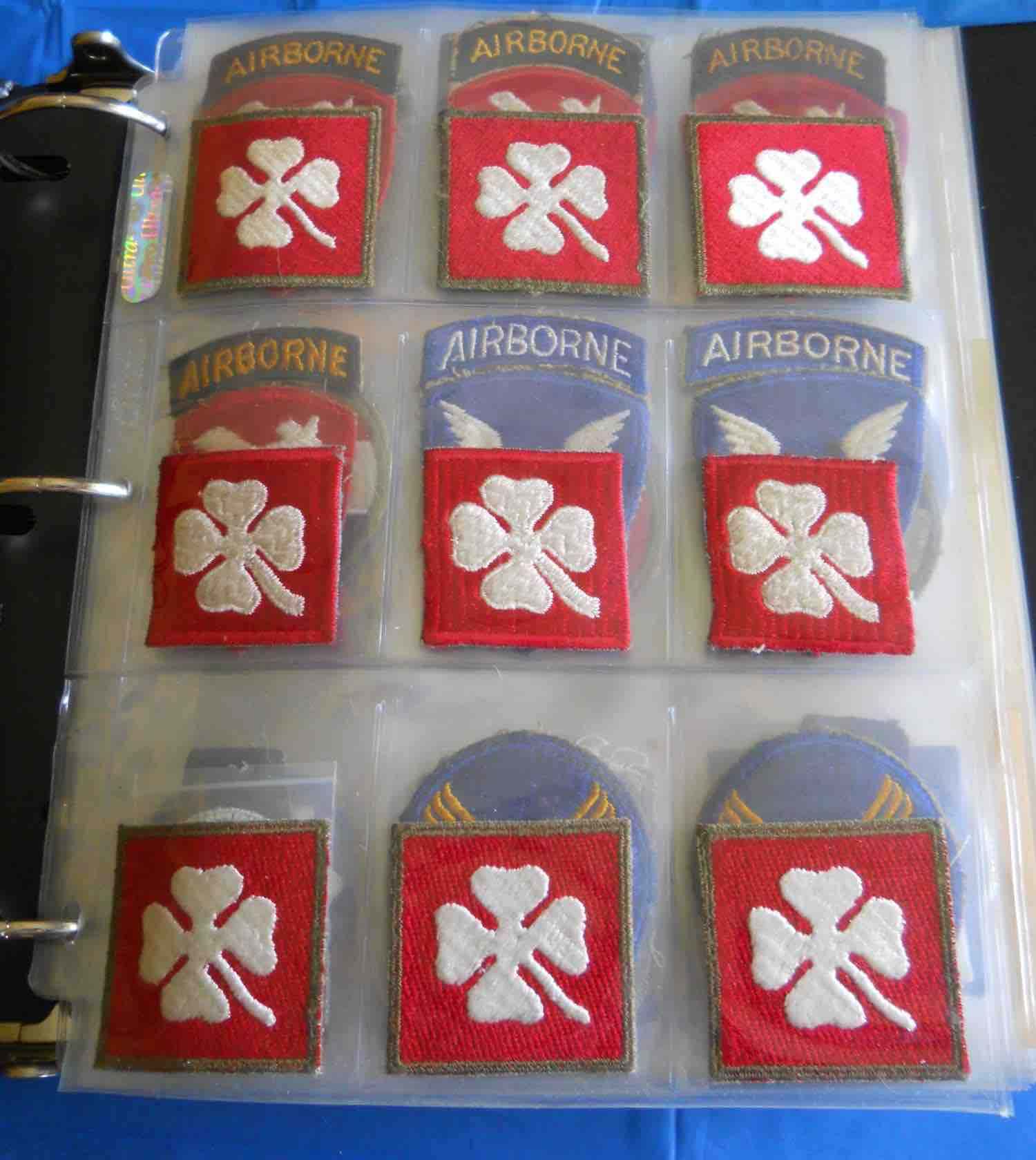 WW2 Patch Collection & Correspondence - ARMY AND USAAF - U.S. Militaria ...