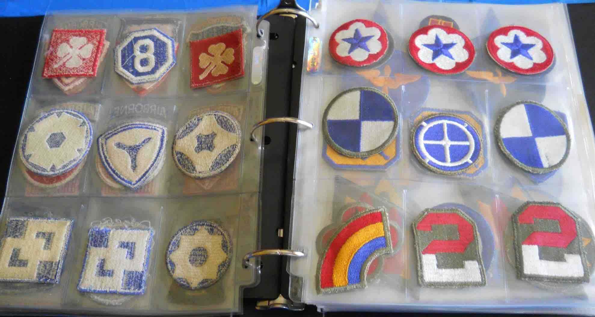 WW2 Patch Collection & Correspondence - ARMY AND USAAF - U.S. Militaria ...