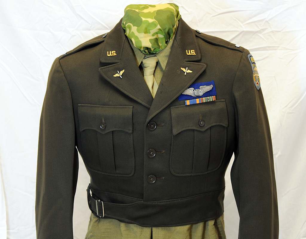 ID'd cutdown Troop Carrier officers tunic - 88th TCS 438th TCG ...