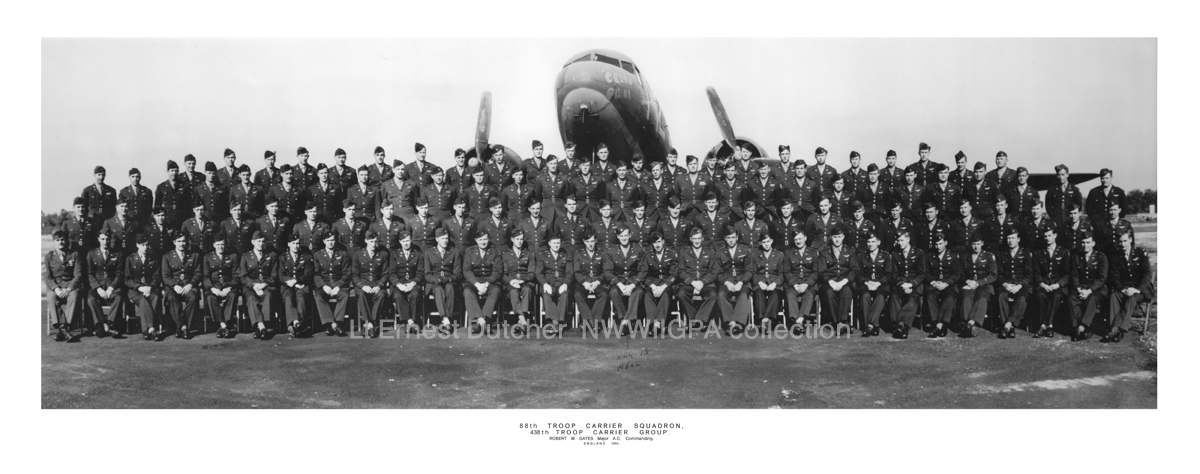 ID'd cutdown Troop Carrier officers tunic - 88th TCS 438th TCG ...