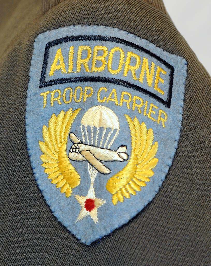 ID'd cutdown Troop Carrier officers tunic - 88th TCS 438th TCG ...