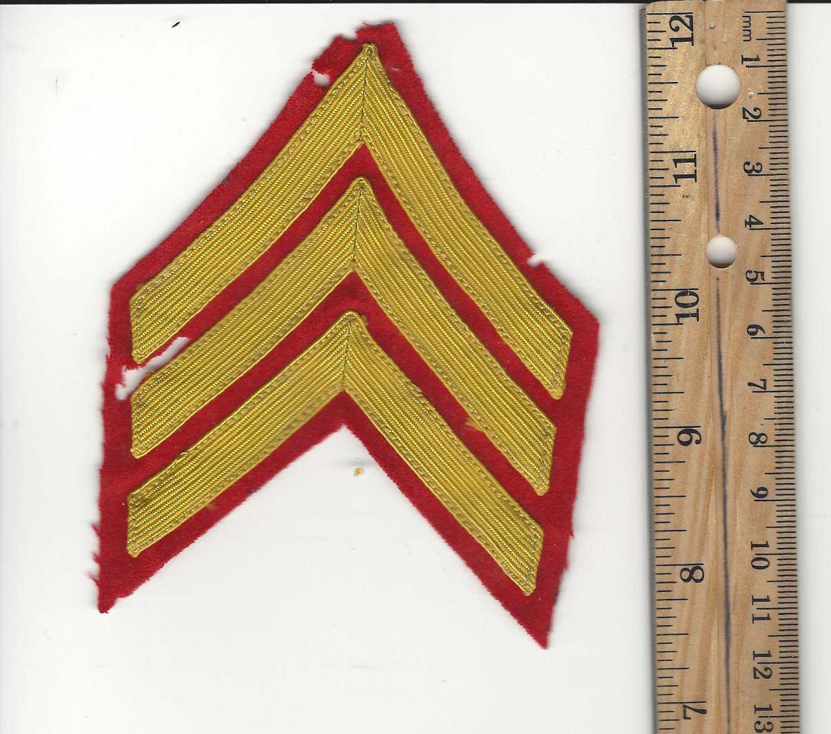 USMC SGT Chevron - MARINES - U.S. Militaria Forum