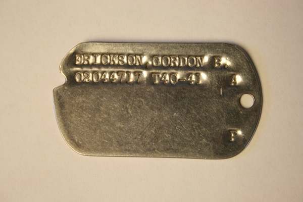 B17 pilot dog tag, shotdown July 4th 1943 - IDENTITY ITEMS (DOG TAGS ...