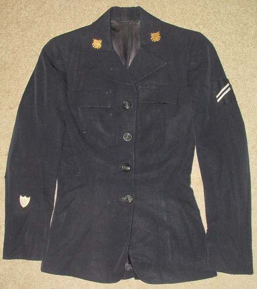 Coast Guard SPARs uniform WW2 or Post war - WOMEN'S SERVICES - U.S ...