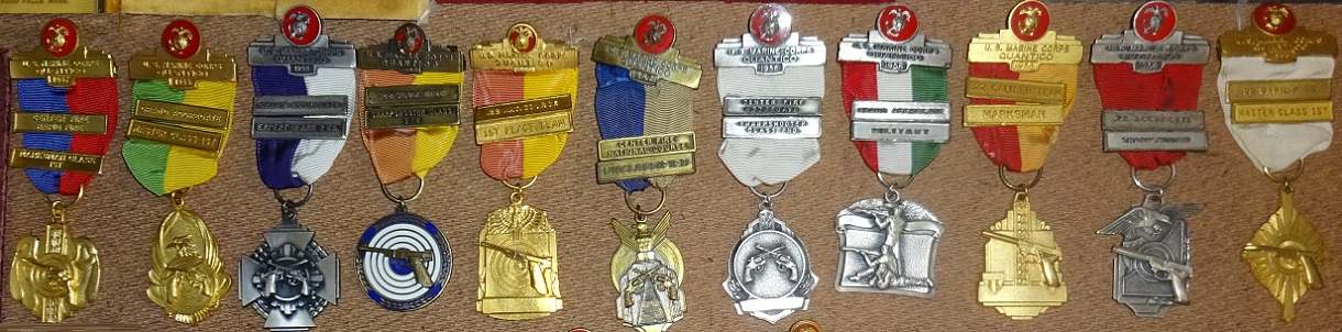 Marine Corps USMC Blackinton Match awards - NAVY, MARINE CORPS, COAST ...