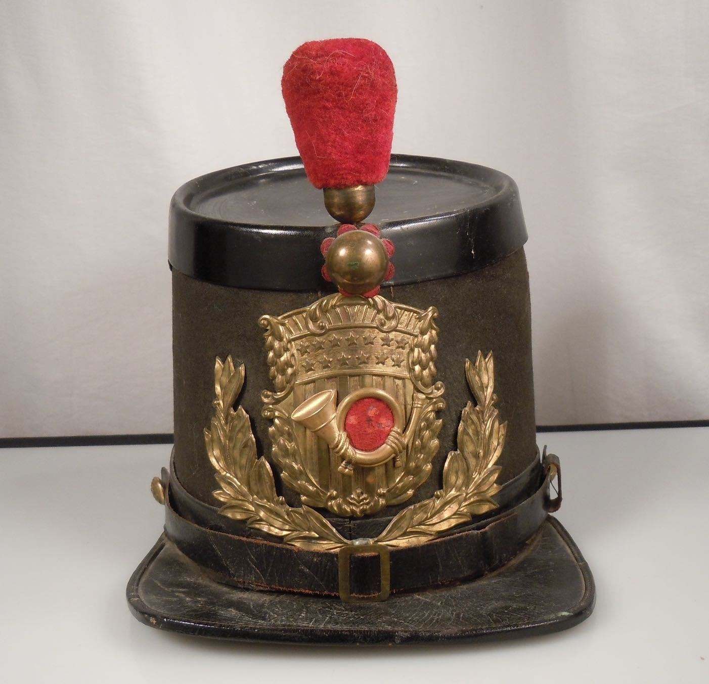 M 1859 Shako USMC - (1861-1865) AMERICAN CIVIL WAR - The War Between ...