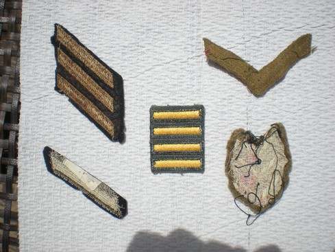 Service, Discharge, Wound Chevrons ? - ARMY AND USAAF - U.S. Militaria ...