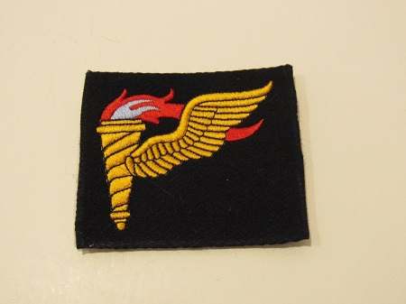 WW2 Airborne Pathfinder Sleeve Patch - ARMY AND USAAF - U.S. Militaria ...