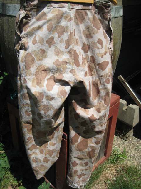 P44 M1944 USMC Camouflage HBT trousers 1950s - CAMOUFLAGE UNIFORMS - U ...
