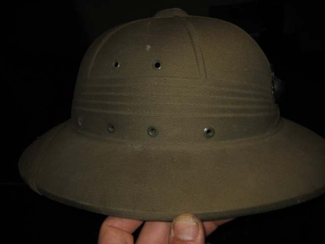 WW2 Marine Corps USMC pith helmet ID'd - HELMET PRESERVATION, DISPLAY ...