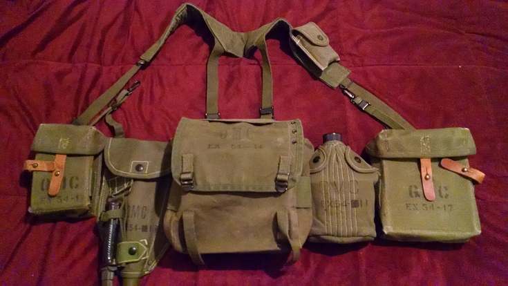 Picked up a rare prototype retro M14 mag pouch today > AR-15 / M-16 ...