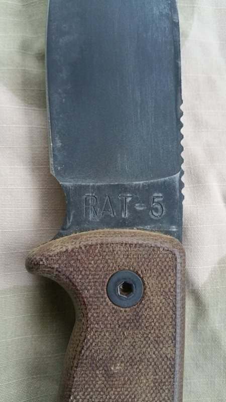 Ontario RAT-5 with Painted Sheath - EDGED WEAPONS - U.S. Militaria Forum