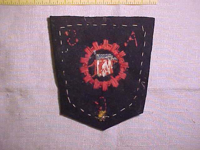 Unkown Patch from Antique Mall: WWI Army Service Corps - ARMY AND USAAF ...