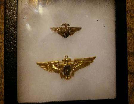 Marine Corps Aviators Wings? with EGA attached - WING BADGES - U.S ...