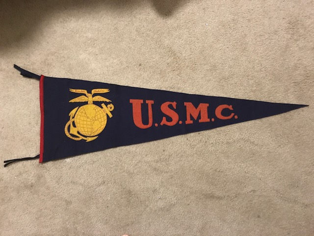USMC Pennants - EPHEMERA, PHOTOGRAPHS & MILITARY ARTWORK - U.S ...