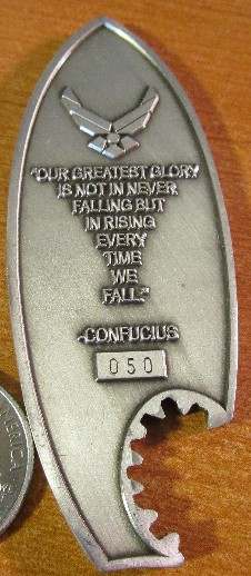 Unknown USAF Squadron / Command / Unit Challenge Coin - BADGES, AWARDS ...