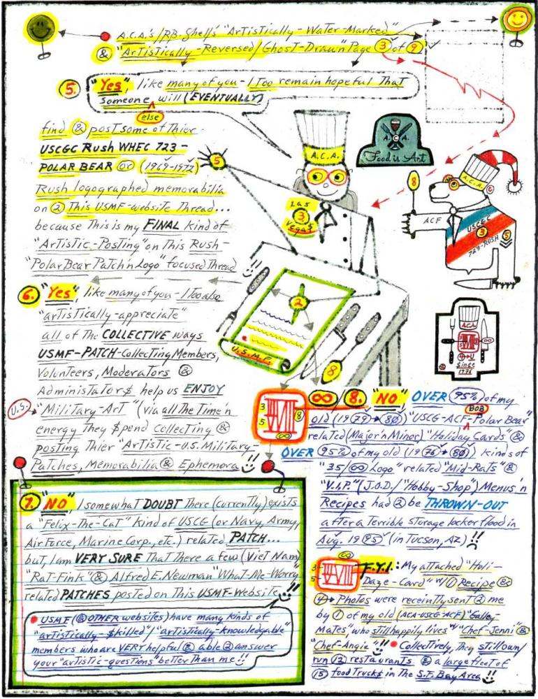 A USCGC RUSH (WHEC-723) Patch - Coast Guard Artist! - US COAST GUARD ...