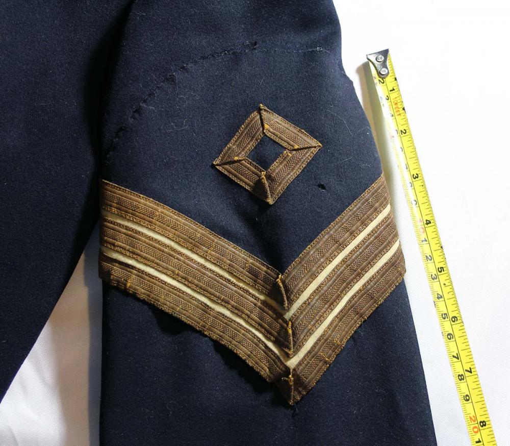 c.1887 Gold Bullion 1st Sergeant Chevrons ? Late Indian Wars - (1866 ...