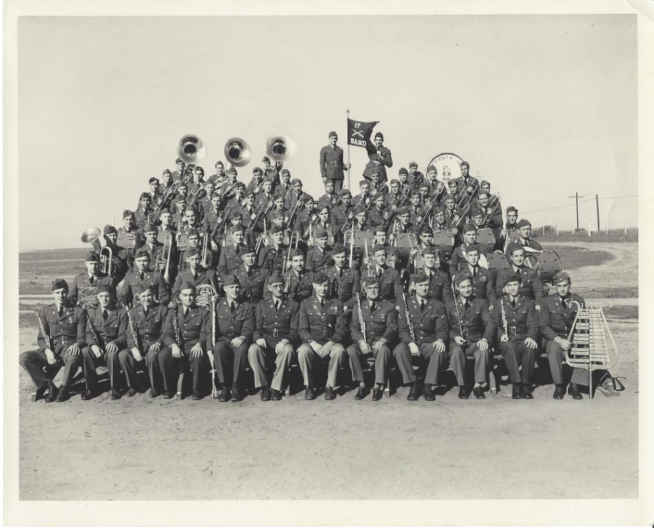 WWII 17th Infantry Regiment, 7th Infantry Division Band - INDIVIDUAL ...