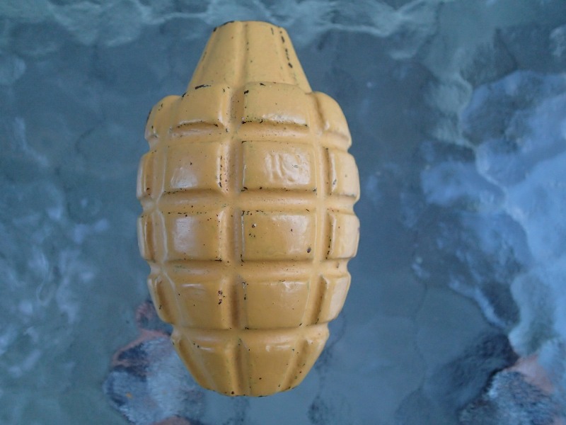 "Dull" Yellow on Mk2 Grenade - FIREARMS - U.S. Militaria Forum