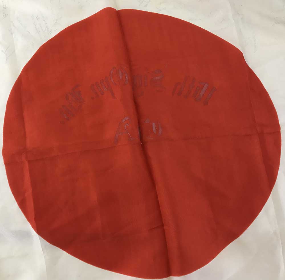 Japanese unit flag signed by 6th Army unit - SPOILS OF WAR - U.S ...