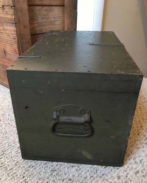 Mystery Ordnance Crate/Box/Locker - FIELD & PERSONAL GEAR SECTION - U.S ...
