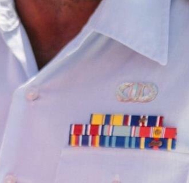 USAFA Cadet Prior Service Ribbon Rack - MISC MILITARIA - U.S. Militaria ...