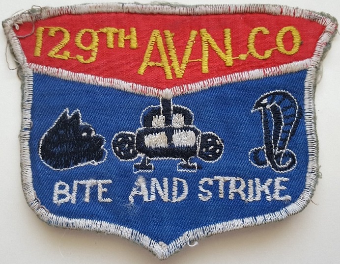 129th Aviation Co. Patch - ARMY AND USAAF - U.S. Militaria Forum
