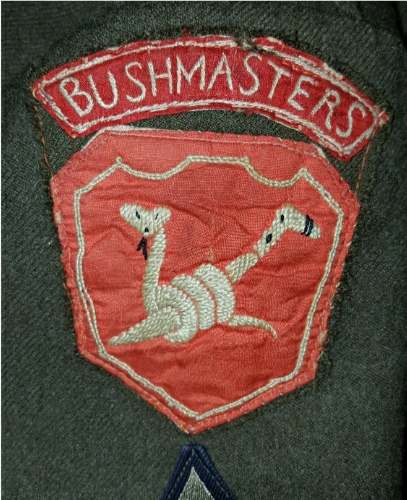 158th RCT Bushmaster's Patches - Page 3 - ARMY AND USAAF - U.S ...