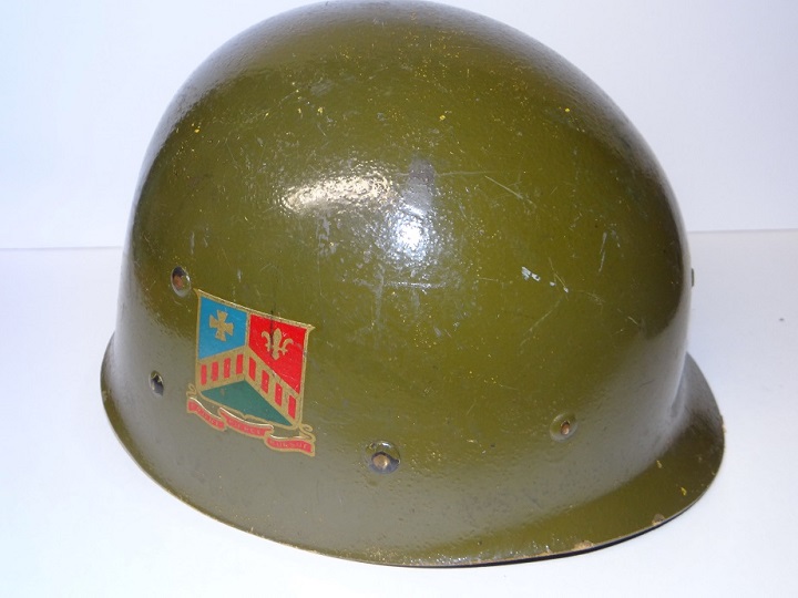 Helmets of Sr, Master Sergeant Earl C. Heusinger, US Army, WWII - M-1 ...
