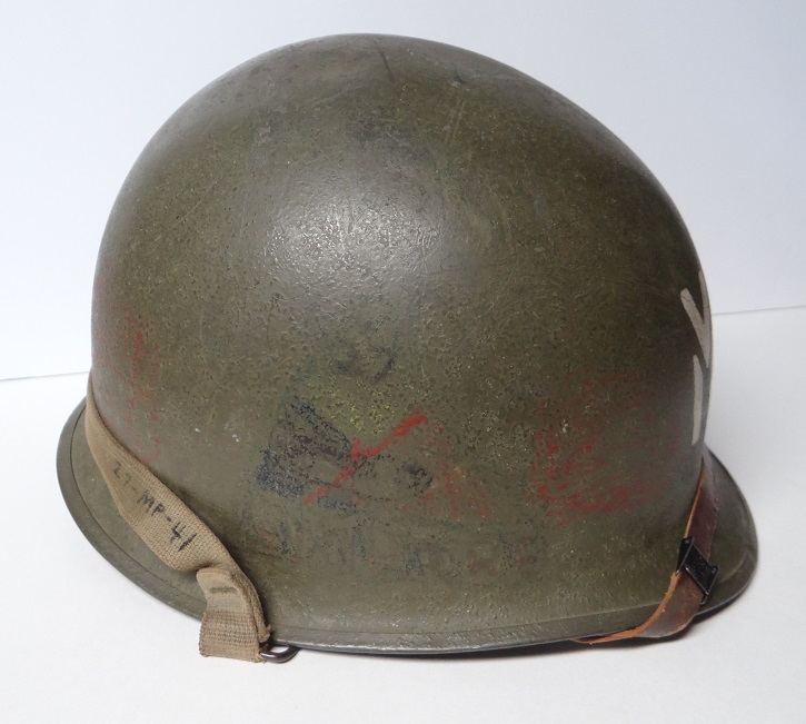 Helmets of Sr, Master Sergeant Earl C. Heusinger, US Army, WWII - M-1 ...