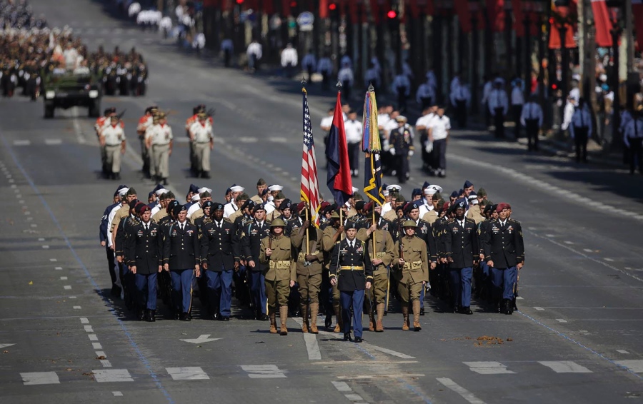 M1903 Springfields At Today's Bastille Day Parade in Paris - FIREARMS ...