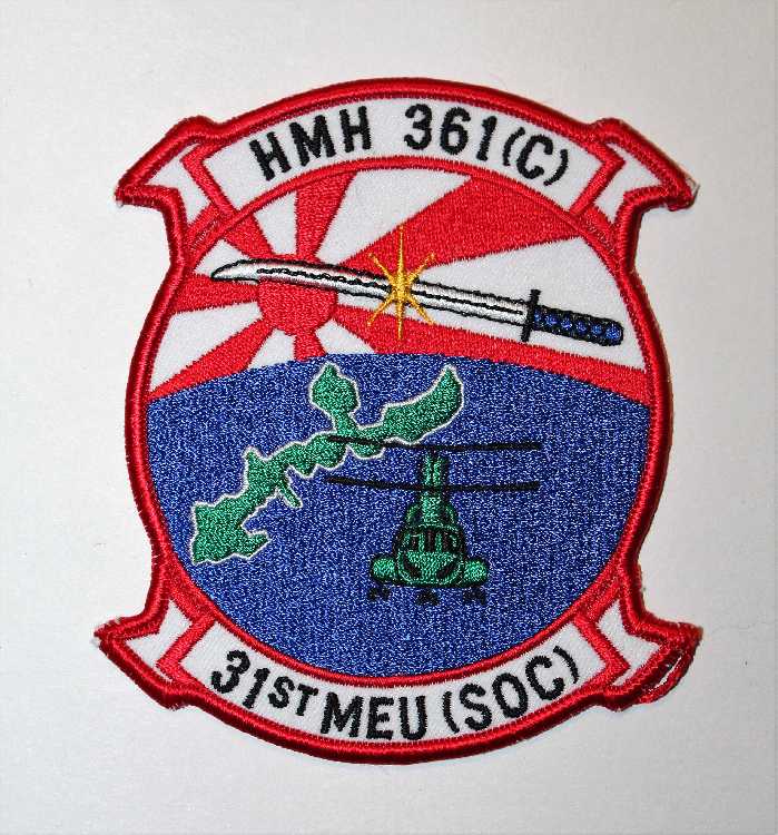 Marine Helicopter Squadron 361 patch collection - MARINES - U.S ...