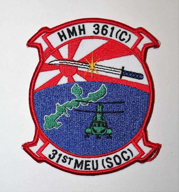 Marine Helicopter Squadron 361 patch collection - MARINES - U.S ...