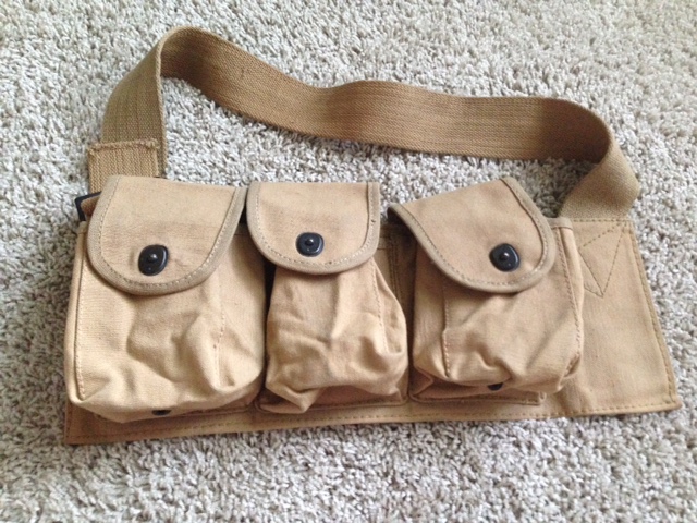 Rare USMC BAR Bandolier - FIELD & PERSONAL GEAR SECTION - U.S ...