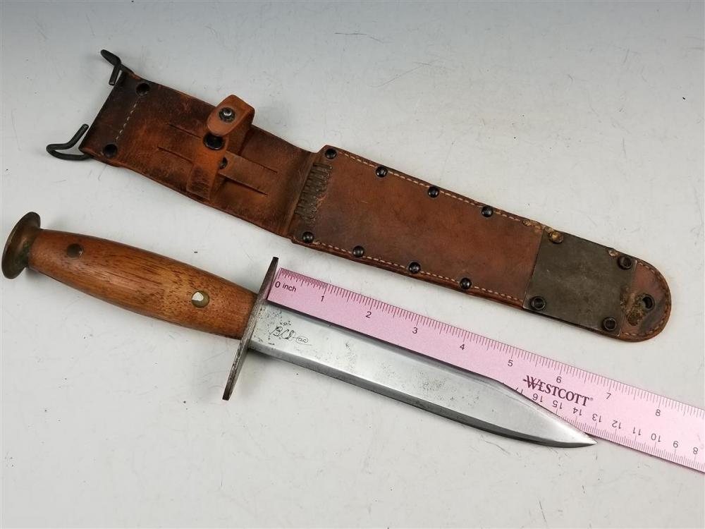 WWII US Marine Corps Paramarines Fighting Knife - EDGED WEAPONS - U.S ...