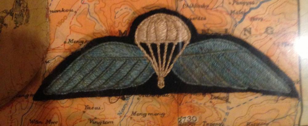 Para Wing worn by a member of the OSS - ARMY AND USAAF - U.S. Militaria ...