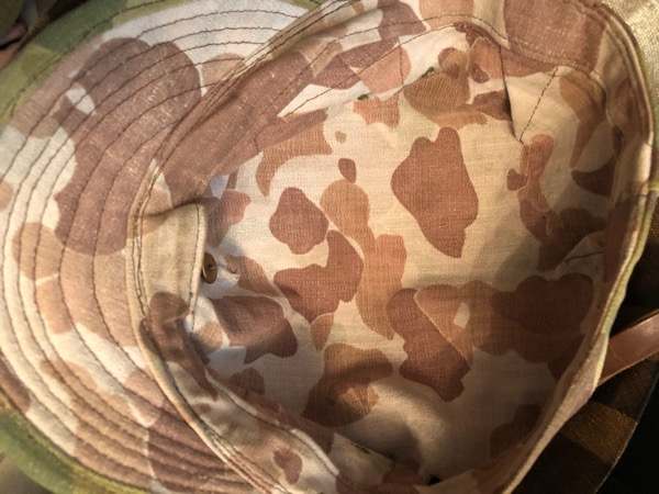 Finally found an original WW2 USMC Camo Utility Cap (cover ...