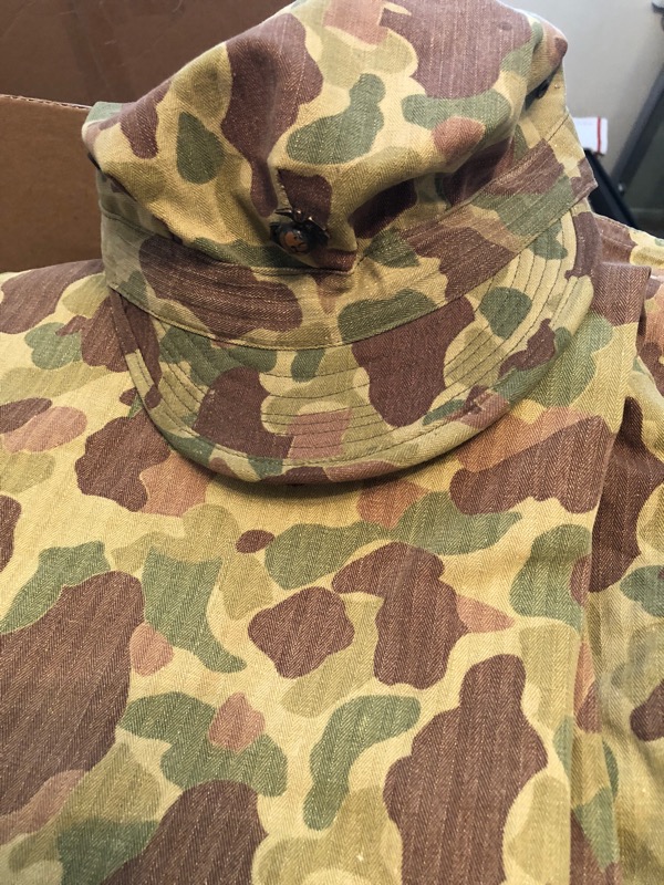 Finally found an original WW2 USMC Camo Utility Cap (cover ...