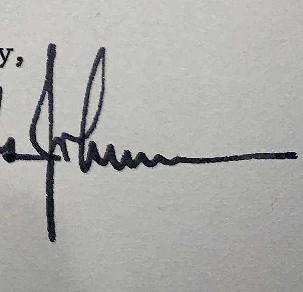 LBJ signature on condolence letter - EPHEMERA, PHOTOGRAPHS & MILITARY ...
