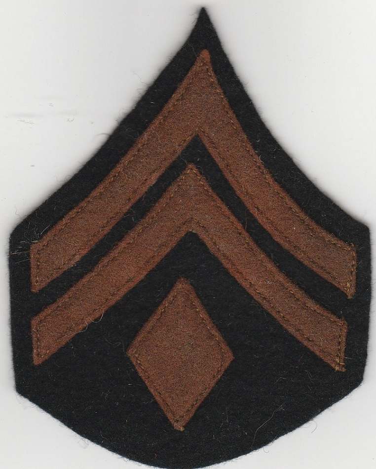 Unknown Brown and black corporal rank with diamond - RANKS AND RATES ...