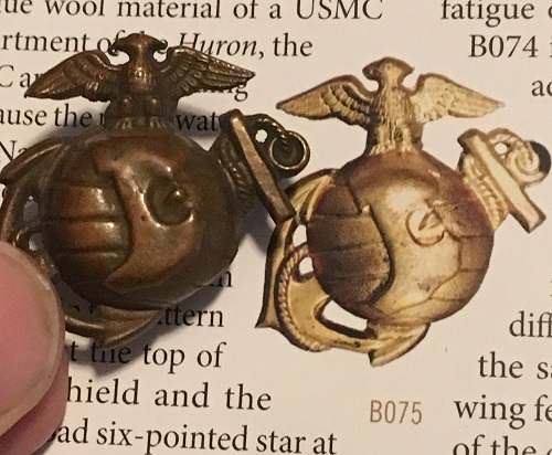 Early 1875 Enlisted EGA Original? Thoughts please. - MARINE CORPS EGA ...