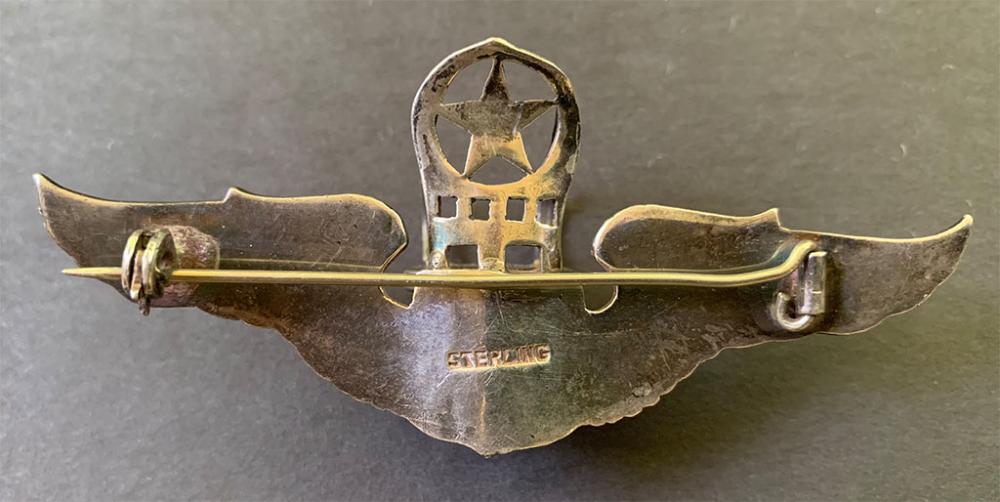 Wings from an AAF pilot's flying career - WING BADGES - U.S. Militaria ...