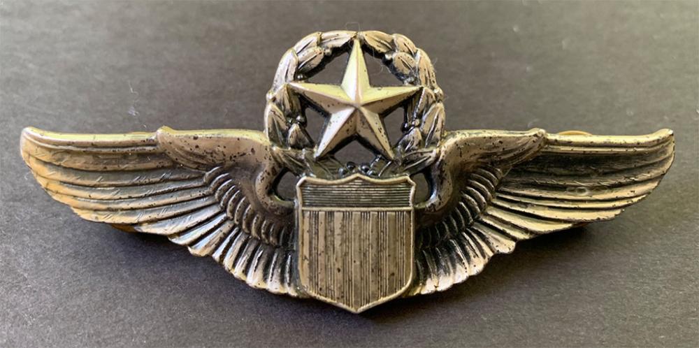 Wings from an AAF pilot's flying career - WING BADGES - U.S. Militaria ...