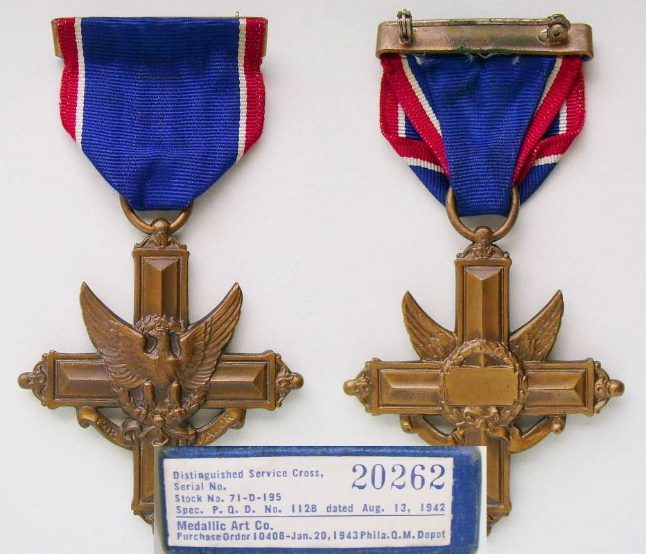 Distinguished Service Cross Questions - DECORATIONS/VALOR AWARDS - U.S ...
