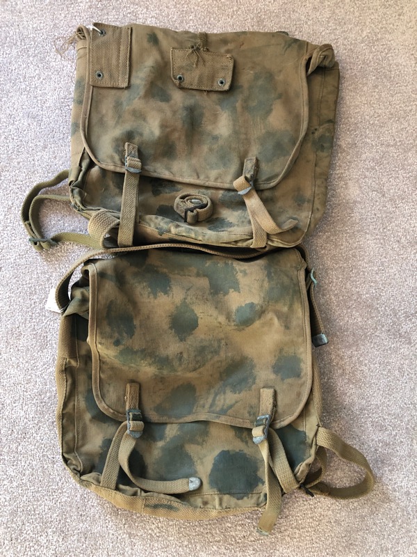 Splotch hand camouflaged USMC tanker field gear - FIELD & PERSONAL GEAR ...