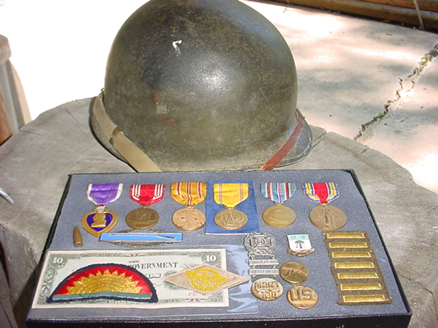163rd Infantry (Jungleers) 41st Division Helmet group - GROUPINGS PAGE ...